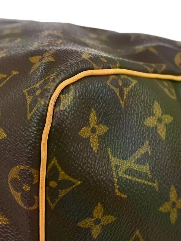 LOUIS VUITTON 2001 Monogram Travel Handbag - Brown