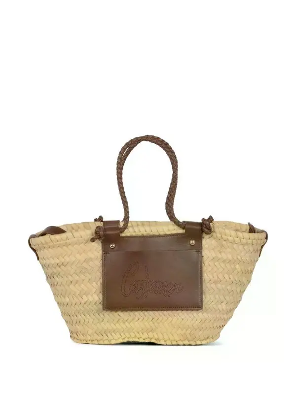 CastaÑer Campania Top-handle Tote - Neutrals