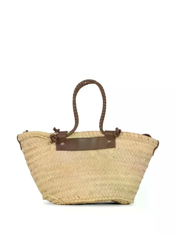 CastaÑer Campania Top-handle Tote - Neutrals