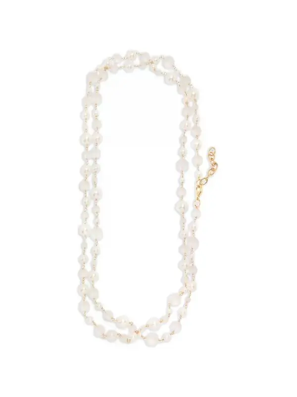 SILVIA GNECCHI Aura Pearl Necklace - Gold