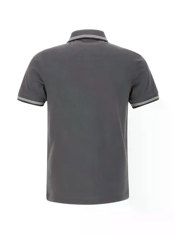 BOSS Contrast-trim Cotton Polo Shirt