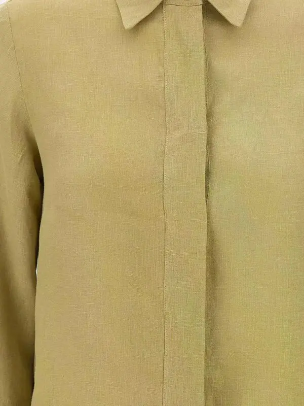 ELENA MIRÒ Pleated Three-quarter Sleeve Shirt