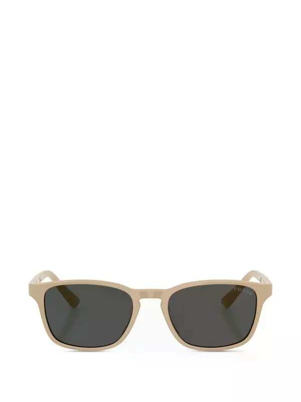 Prada Rectangular-frame Sunglasses - Neutrals