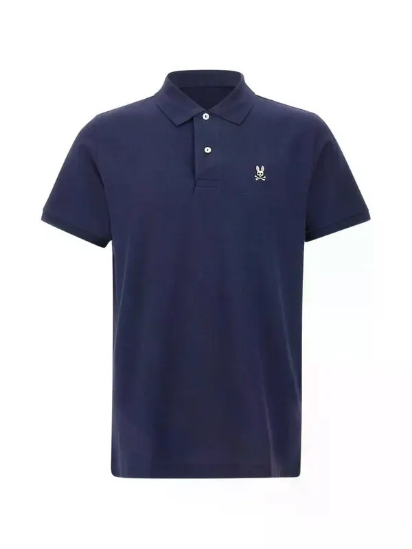 Psycho Bunny Cotton Polo Shirt - Blue