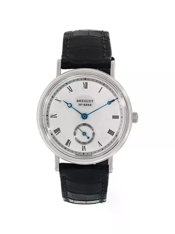 BREGUET Guilloche 39mm Classique Watch - White
