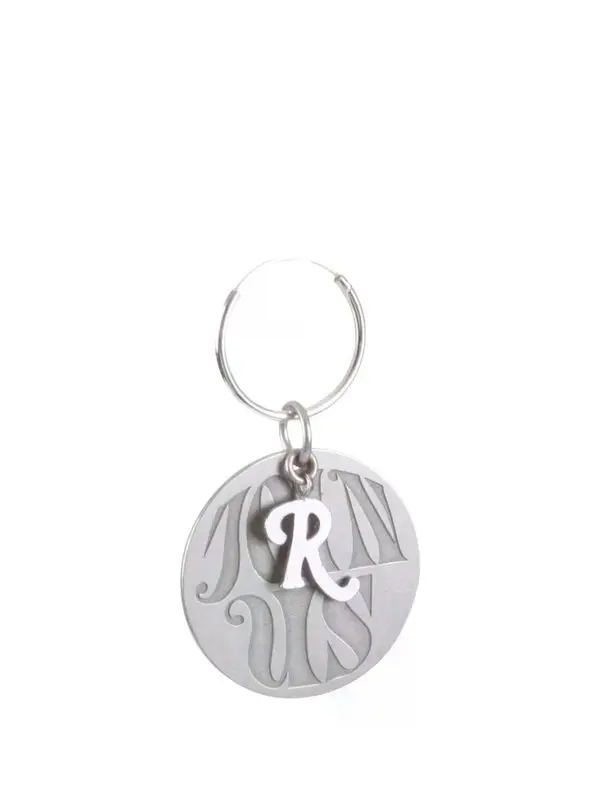 Raf Simons Circle Earring - Silver
