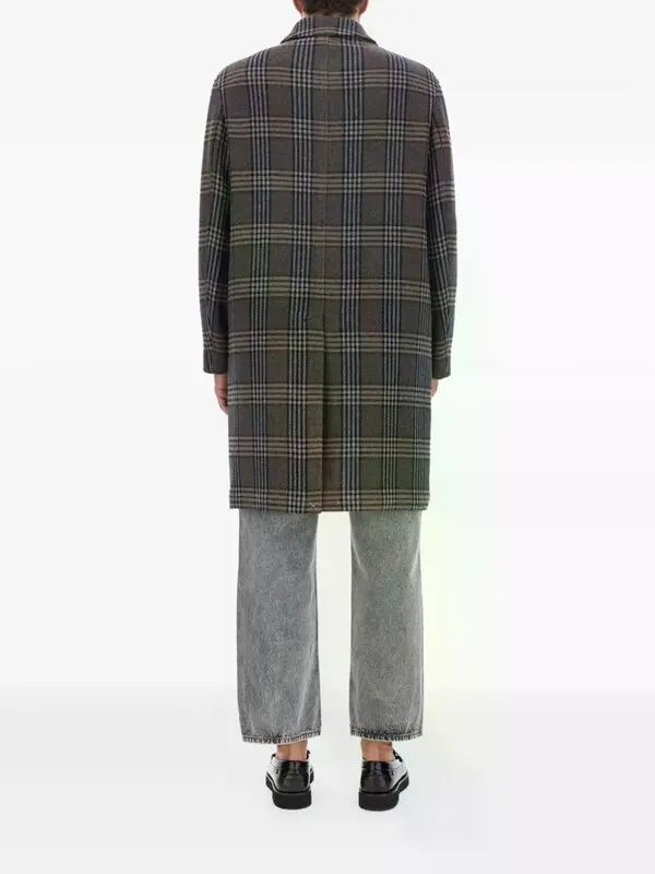 Etro Plaid Pattern Coat
