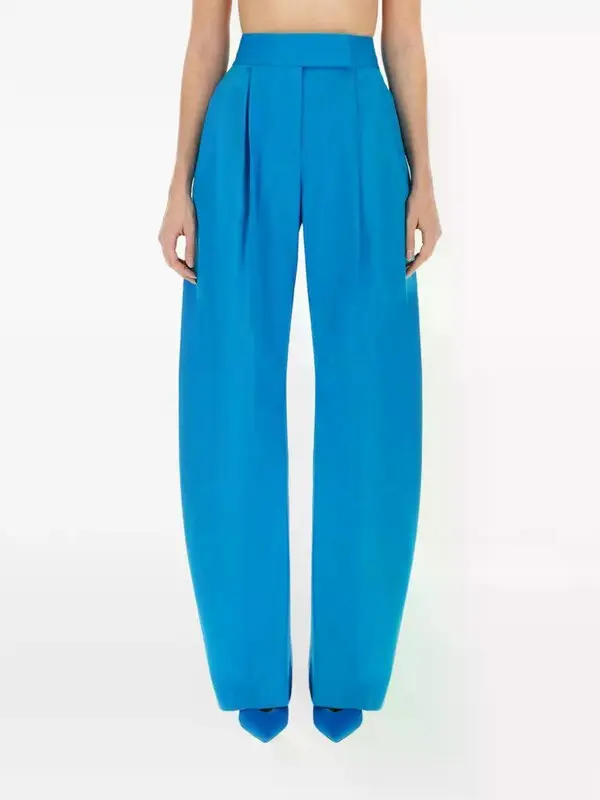 Attico Pleated Palazzo Pants