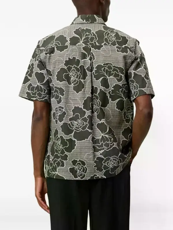 LES DEUX Charlie Poppy Shirt - Green