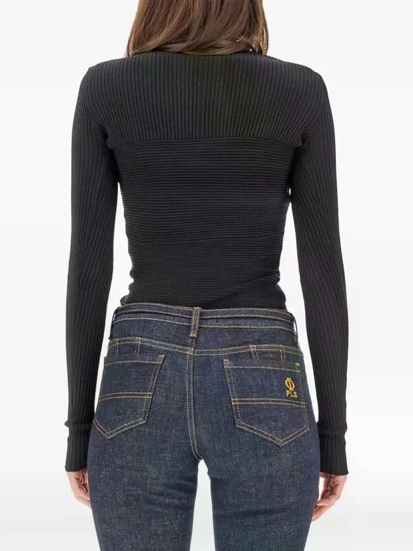 Philosophy Di Lorenzo Serafini Cut-out Long Sleeve Top