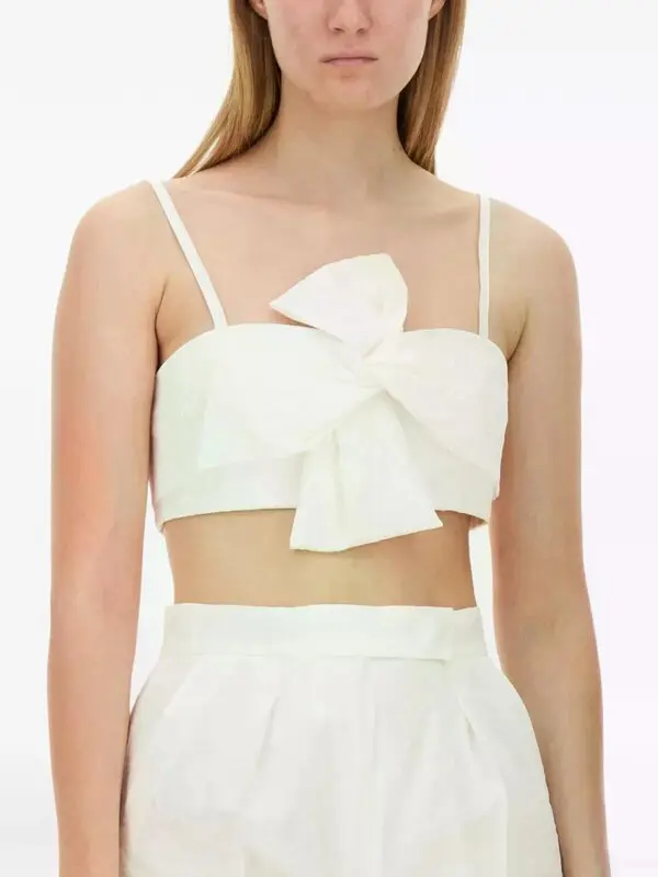 Max Mara Bow Crop-top