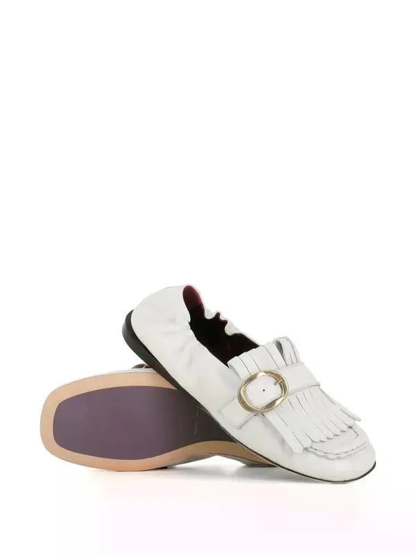 Paul Smith Buckle Fringed Loafers