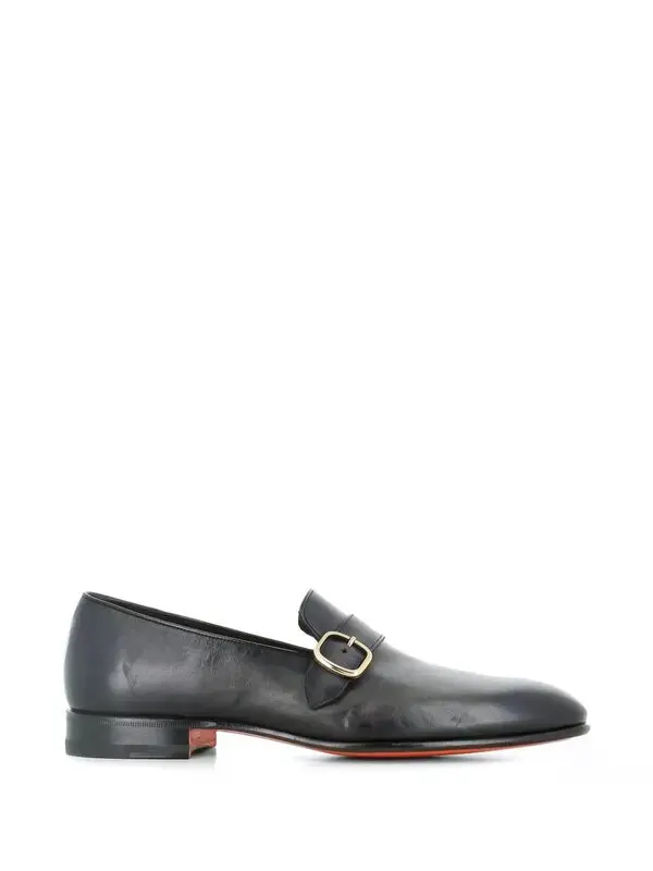 Santoni Buckled Monk Shoes
