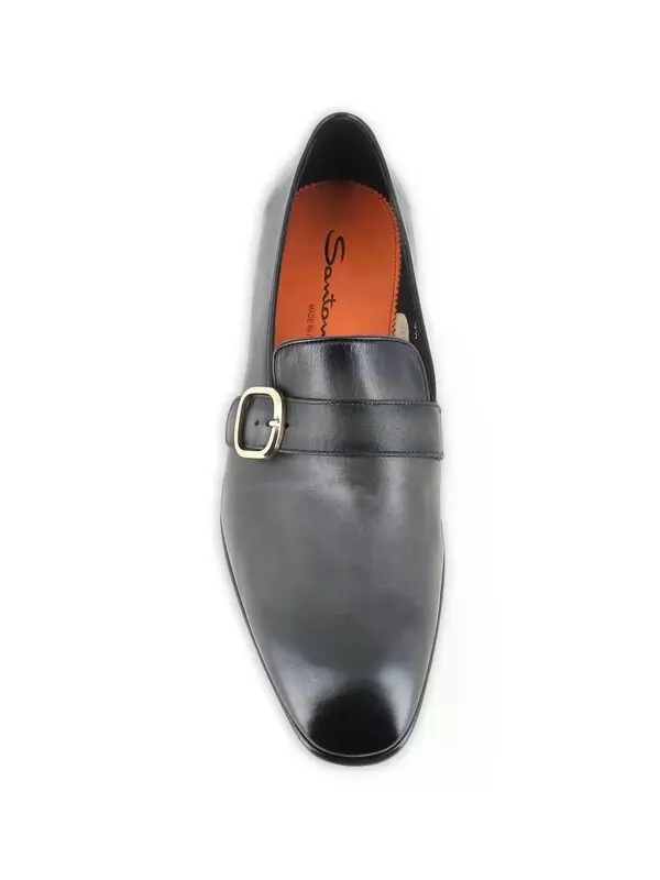 Santoni Buckled Monk Shoes