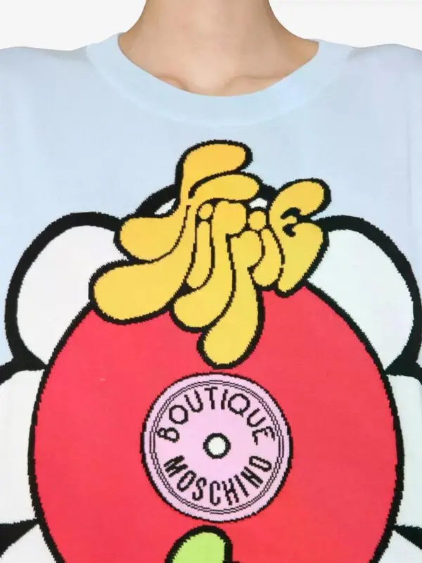 Moschino Printed T-shirt - Blue