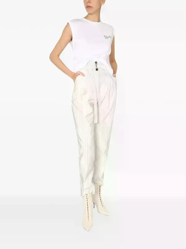 Philosophy Di Lorenzo Serafini Striped Trousers