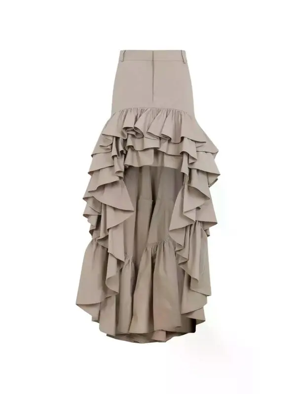 Moschino Ruffled Skirt - Neutrals
