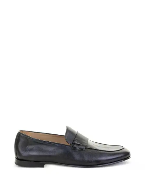 Neil Barrett Round-toe Penny Loafers - Black