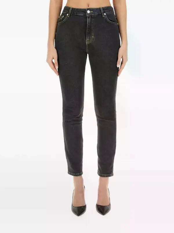 Moschino Skinny Cropped Jeans