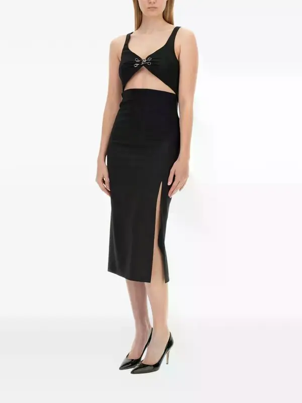 Moschino Cut-out Midi Dress