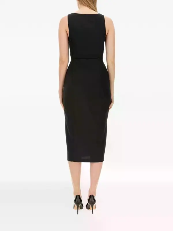 Moschino Cut-out Midi Dress
