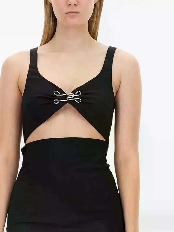 Moschino Cut-out Midi Dress