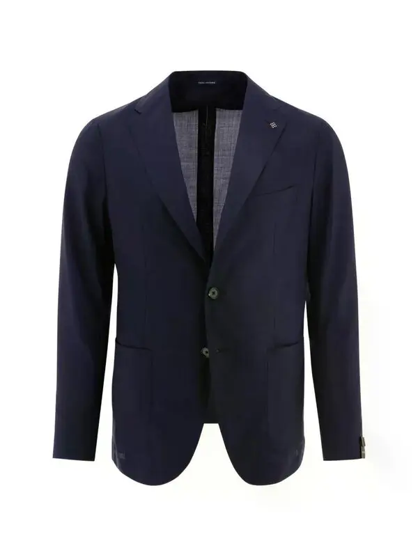 Tagliatore Single-breasted Blazer - Blue