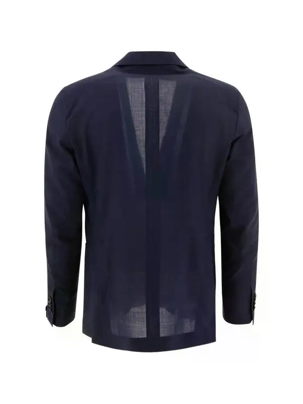 Tagliatore Single-breasted Blazer - Blue