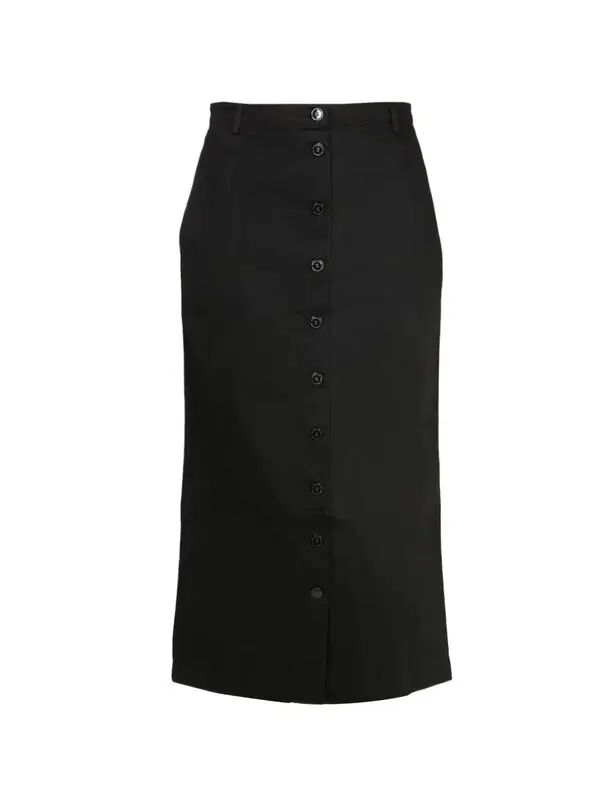 Raf Simons Buttoned Midi Skirt