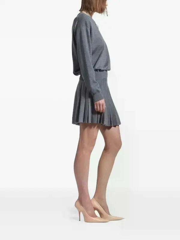 Balenciaga Pleated Elasticated Skirt