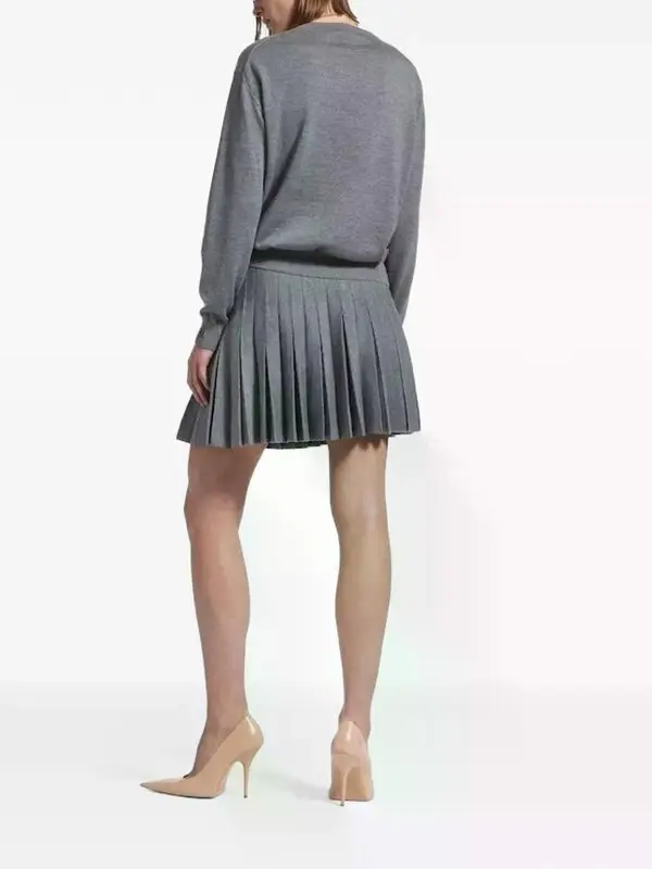 Balenciaga Pleated Elasticated Skirt