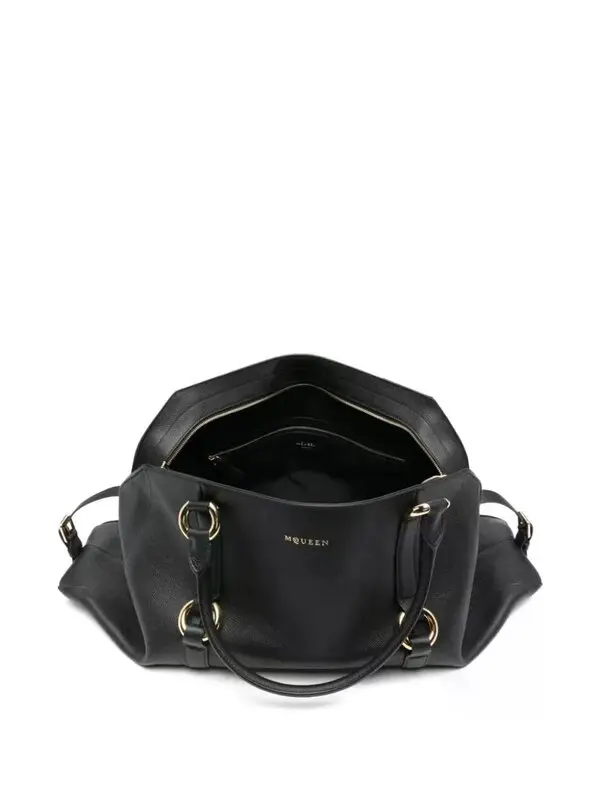 Alexander McQueen Maxi Farringdon Handbag - Black