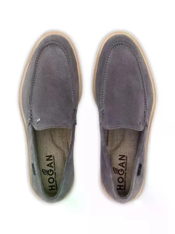 Hogan H616 Loafers - Grey