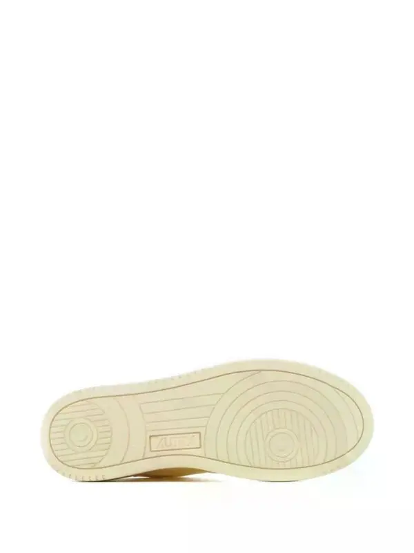 AUTRY Medalist Low Frayed Sneakers - Yellow