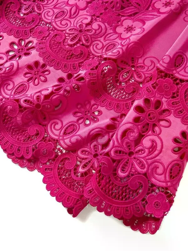 Valentino Garavani Floral-embroidered Shirt
