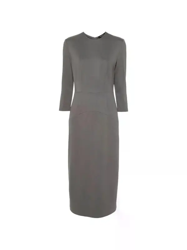 Fabiana Filippi Crew Neck Midi Dress