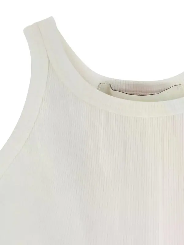 JUCCA Ribbed Knit Top - Neutrals