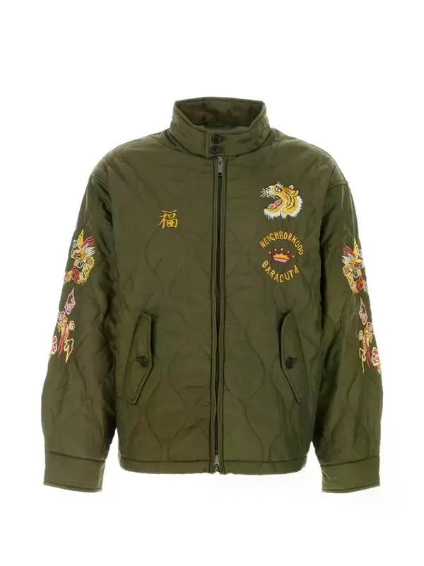 BARACUTA Embroidered Quilted Jacket