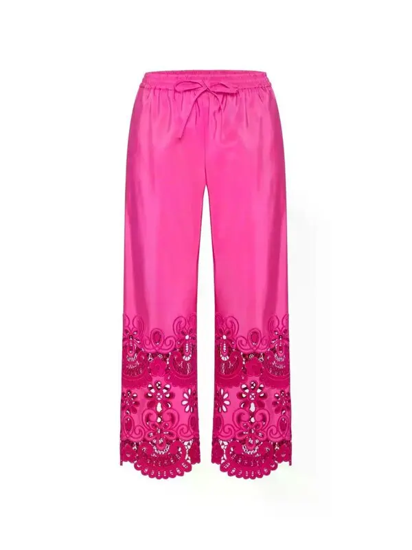 Valentino Garavani Floral Lace Trousers