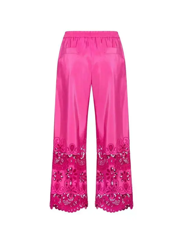 Valentino Garavani Floral Lace Trousers
