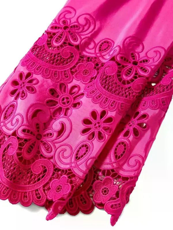 Valentino Garavani Floral Lace Trousers