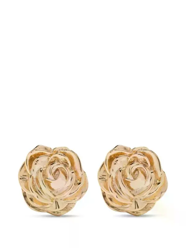Magda Butrym Flower Earrings - Gold