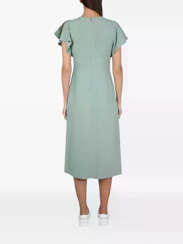 BOSS V-neck Midi Dress