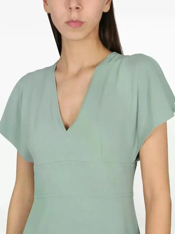 BOSS V-neck Midi Dress