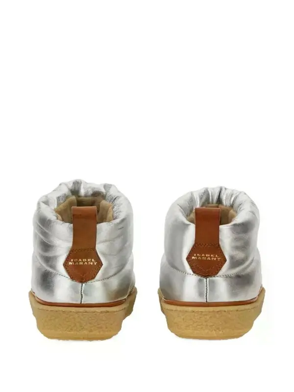 Isabel Marant Étoile Quilted Boots - Silver