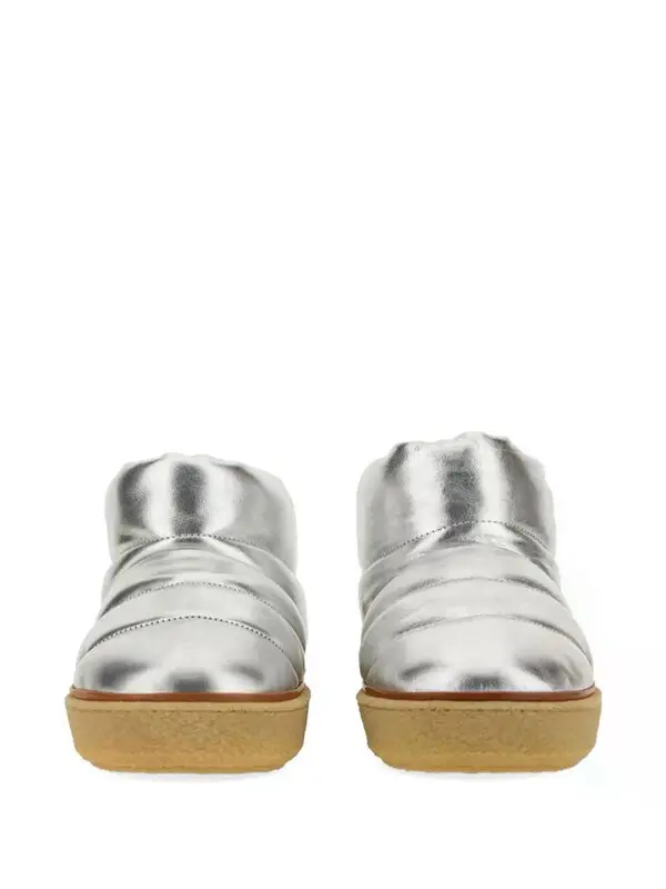 Isabel Marant Étoile Quilted Boots - Silver