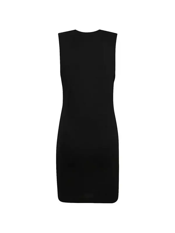 Juicy Couture Crew Neck Logo-detail Mini Dress