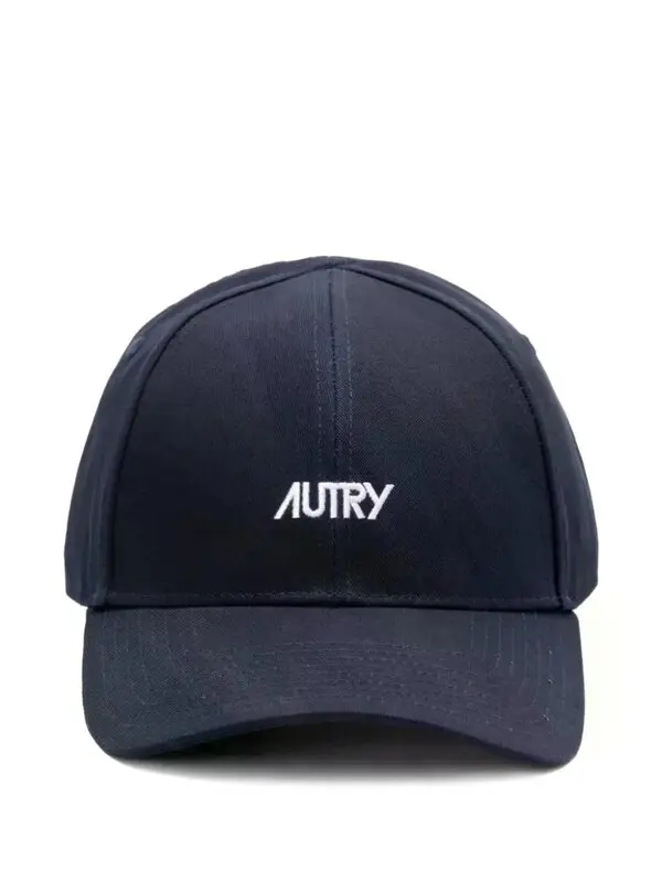 AUTRY Embroidered Logo Baseball Cap - Blue