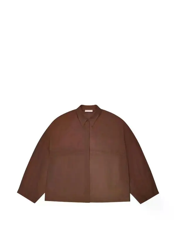 GLANSHIRT Muslin Shirt - Brown