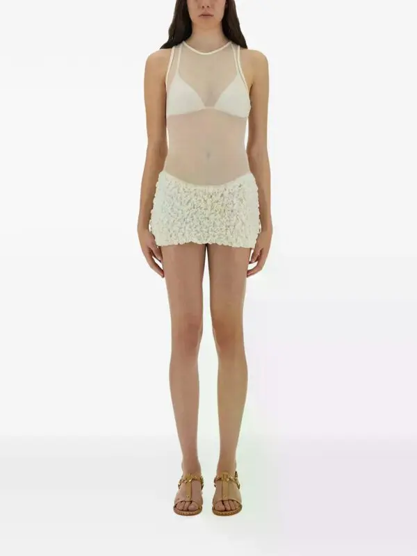 SELIA RICHWOOD Ruffled Mini Dress